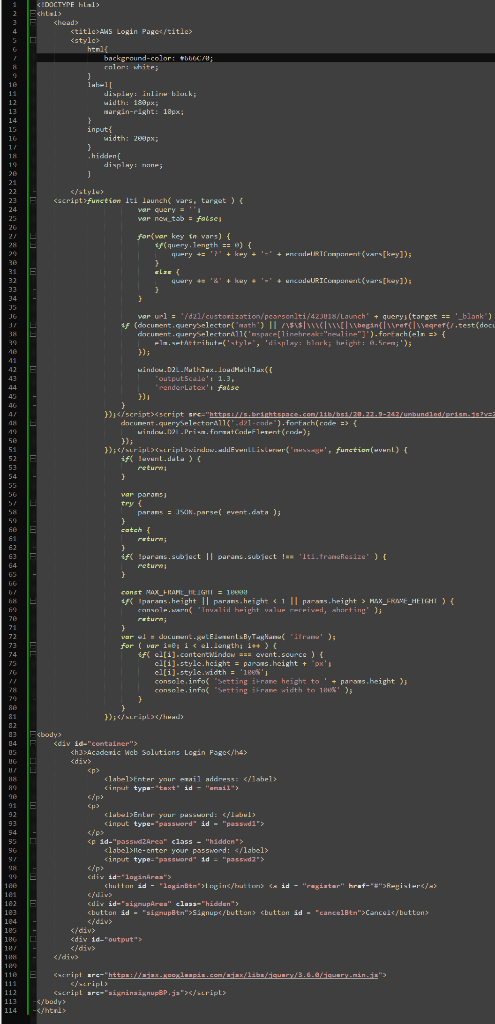 Solved I need some help with my jQuery, for some reason this | Chegg.com