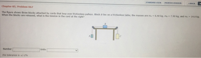 Solved The figure shows three blocks attached by cords that | Chegg.com