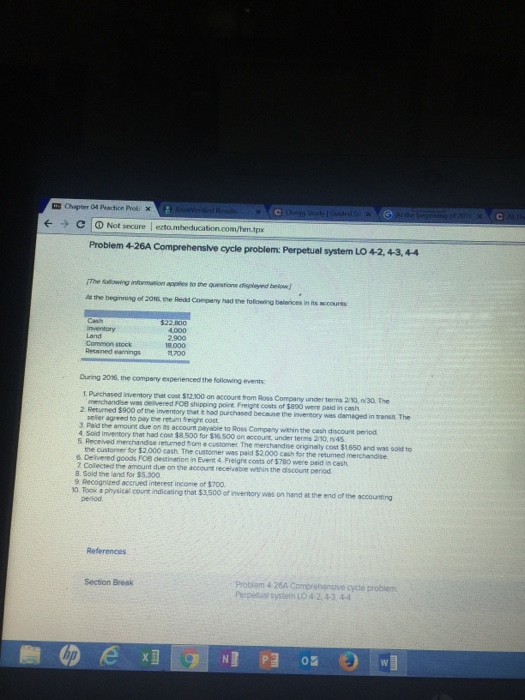 Solved a Chapter 04 Peactice Probx /hm.tpx Probiem 426A | Chegg.com