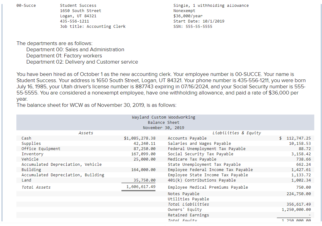 Required information Appendix A Continuing Payroll | Chegg.com