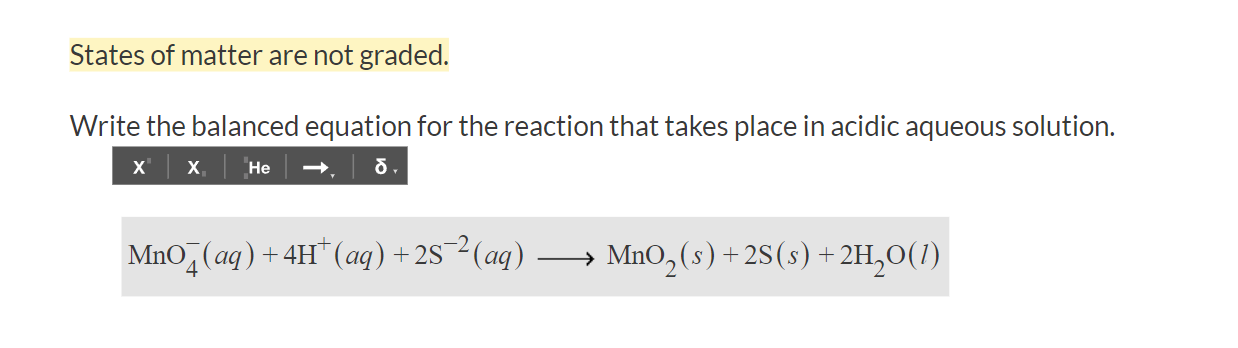 Solved Consider the following net ionic equation: | Chegg.com