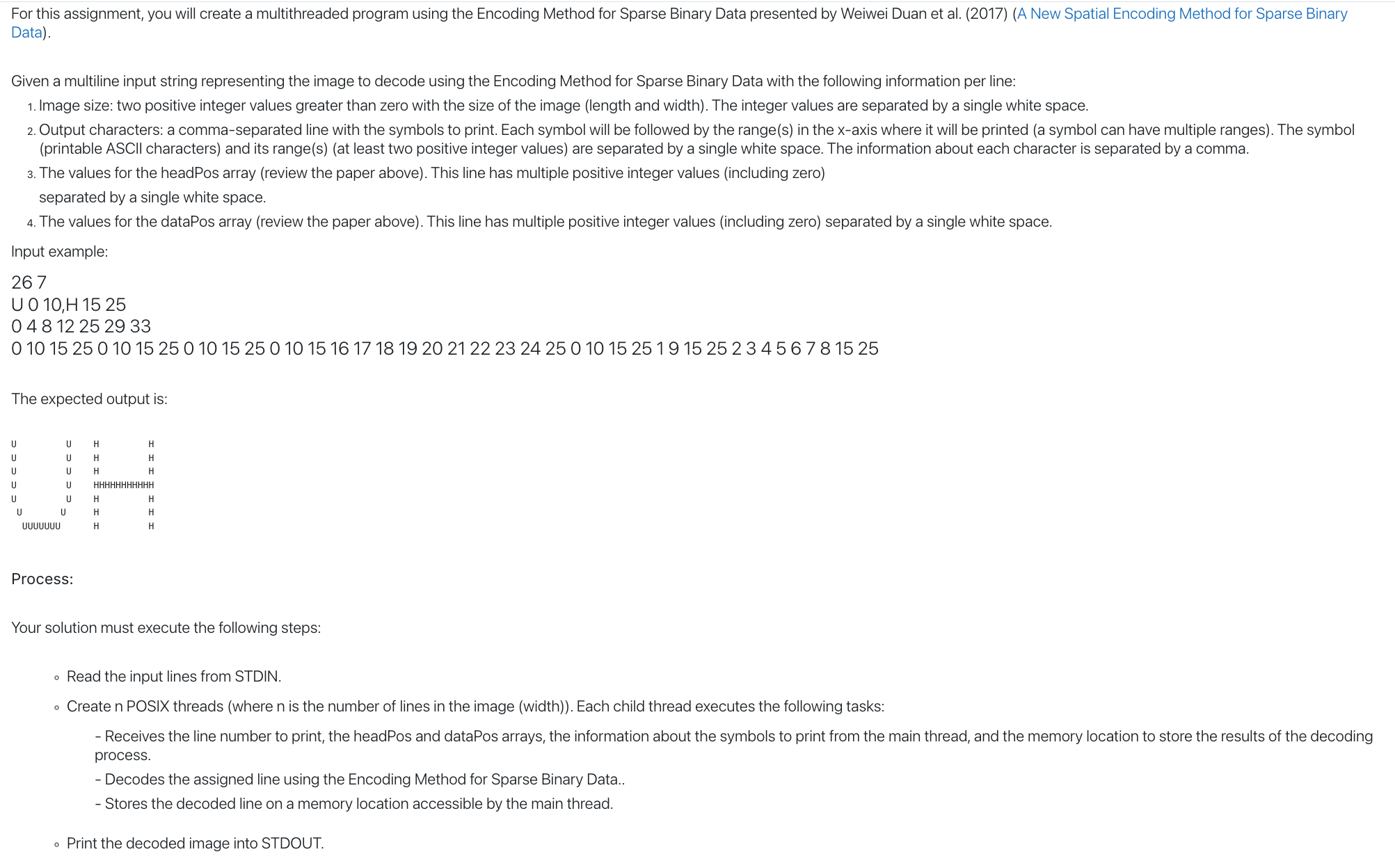 Solved For this assignment, you will create a multithreaded | Chegg.com