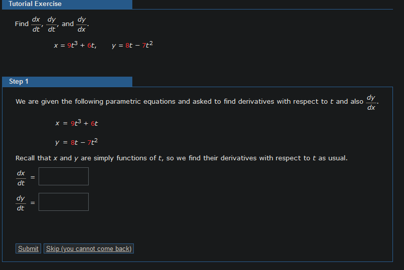 Solved Tutorial Exercise Find en and on dx dy dt' dt dy dx X | Chegg.com Solved Tutorial Exercise Find en and on dx dy dt' dt dy dx X | Chegg.com
