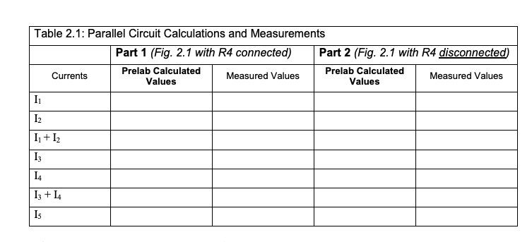 Solved Is 13 I Figure 2.1 12 R1 1k V1 Hole 5 V R3 3.3k R4 | Chegg.com