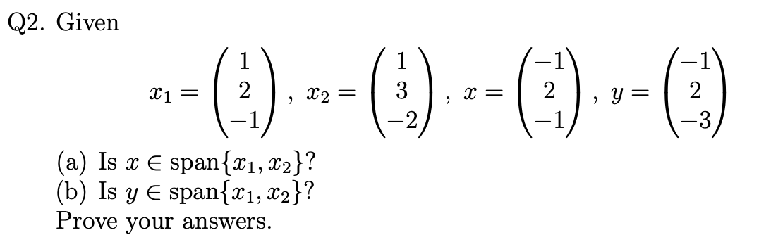 Solved Q2. Given | Chegg.com