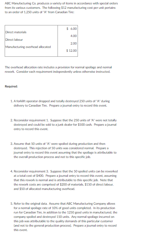 Solved 6. Refer to the original data. Suppose that all 1250 | Chegg.com