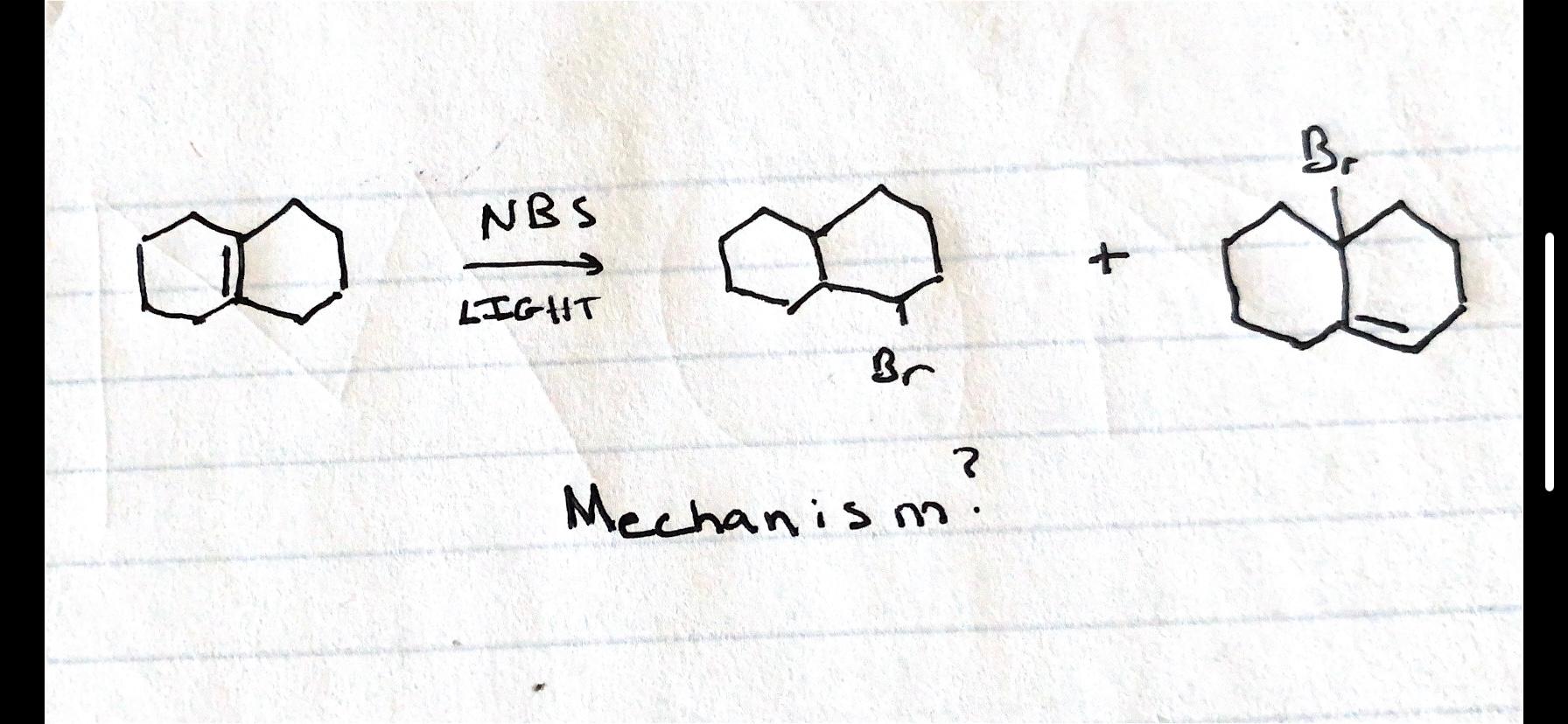 Solved B. NBS ♡ LIGHT Br Mechanism? | Chegg.com