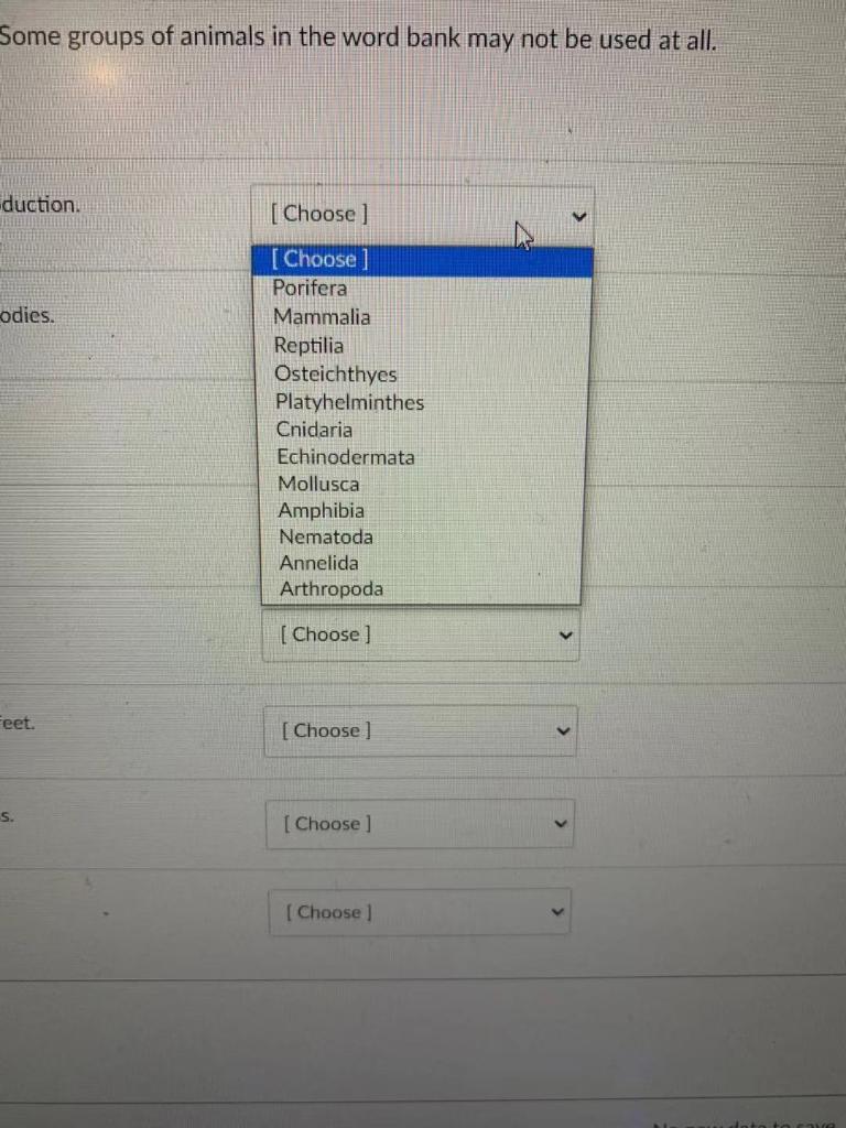 Solved Question 113 12 pts Match each description below with | Chegg.com