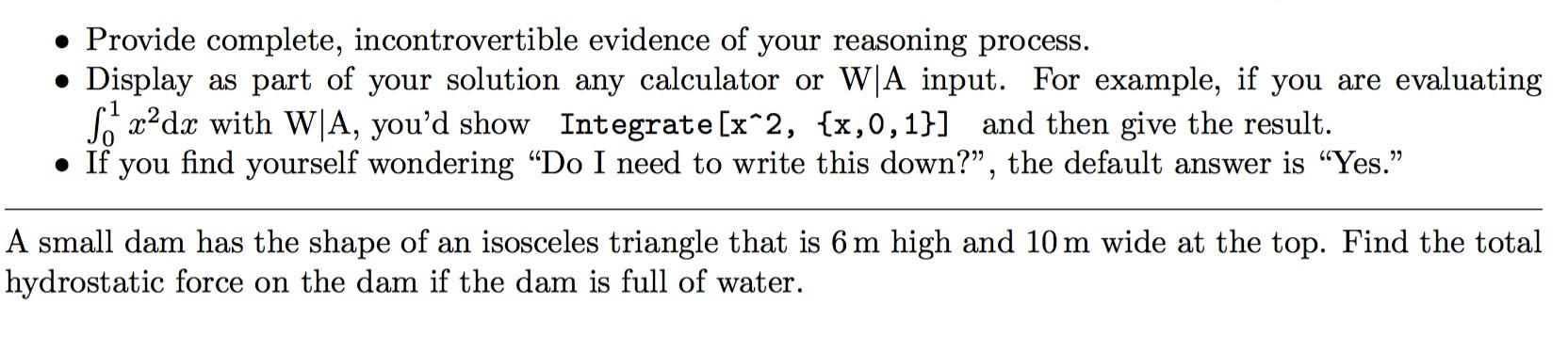 Solved • Provide complete, incontrovertible evidence of your | Chegg.com