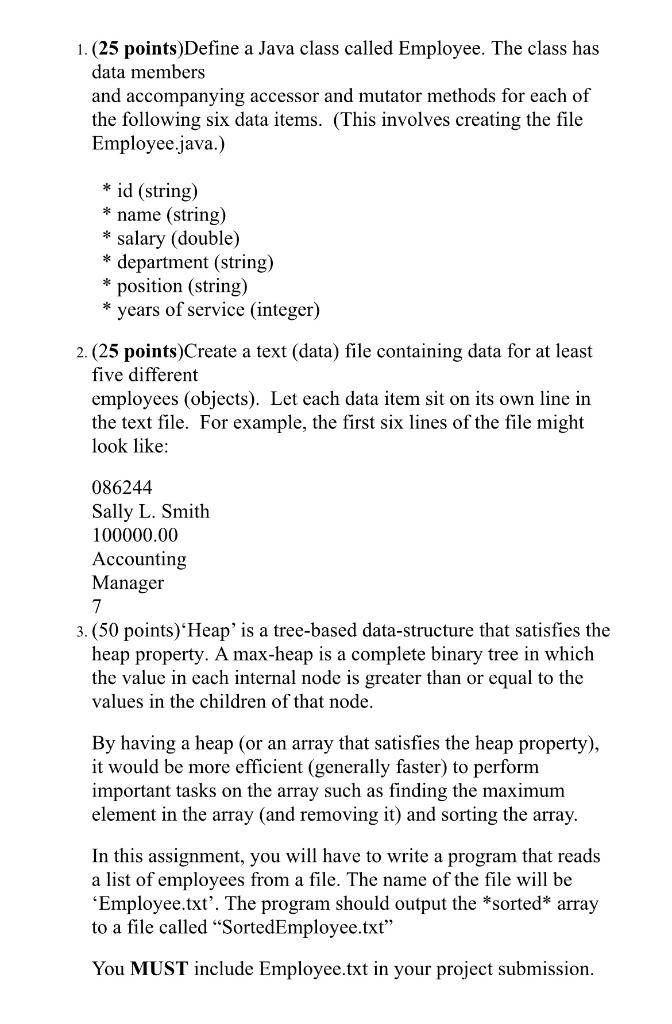 Solved My Code is here: public class Employee { private | Chegg.com Solved My Code is here: public class Employee { private | Chegg.com