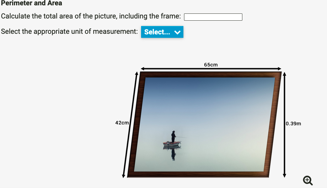 Solved Perimeter and Area Calculate the total area of the | Chegg.com