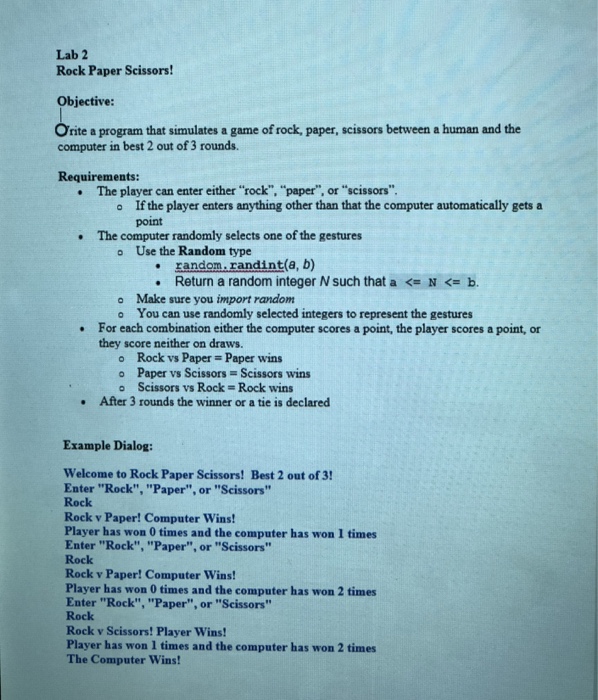 Solved Use Python Please put the choices like | Chegg.com