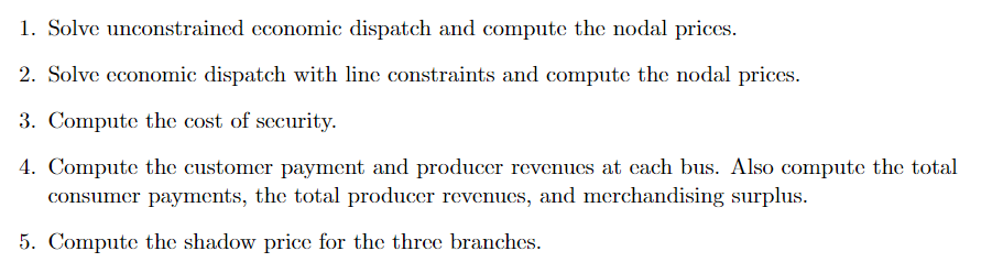 Problem 1 (100 points) Consider the three-bus power | Chegg.com