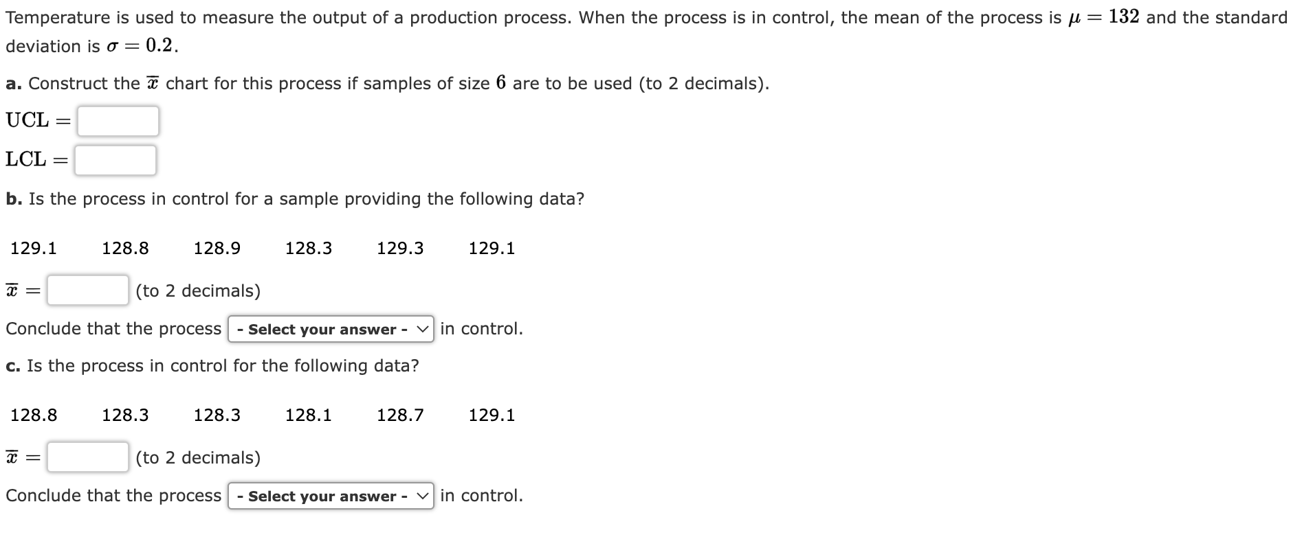 Solved Temperature is used to measure the output of a | Chegg.com