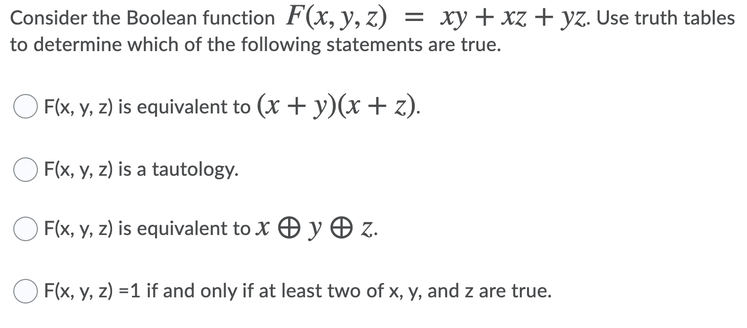 Solved Discrete Math Questions: Logical Operators and | Chegg.com