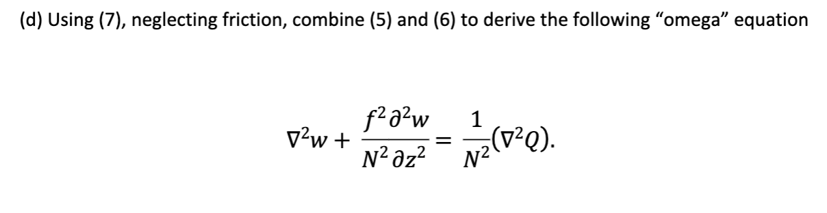 Solved Consider the following Boussinesq set of equations | Chegg.com