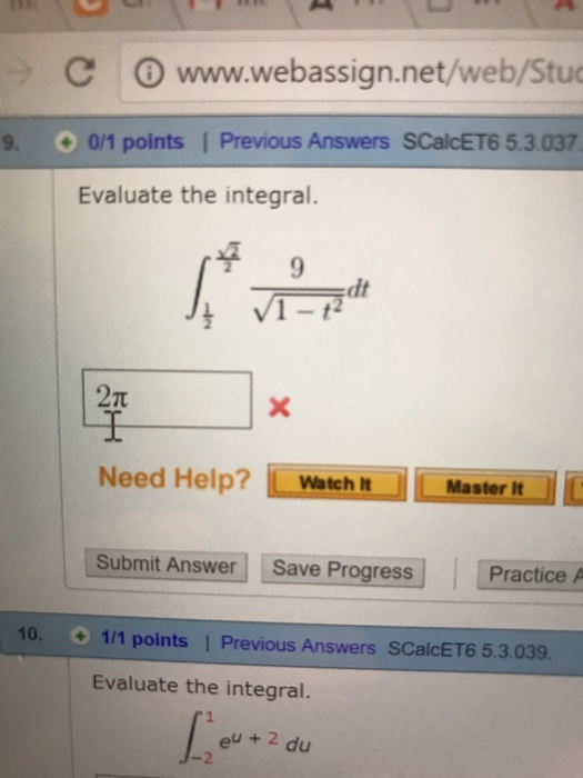Solved Watch It Talk to a Tutor 2. -12 points SCalcET8 | Chegg.com Solved Watch It Talk to a Tutor 2. -12 points SCalcET8 | Chegg.com