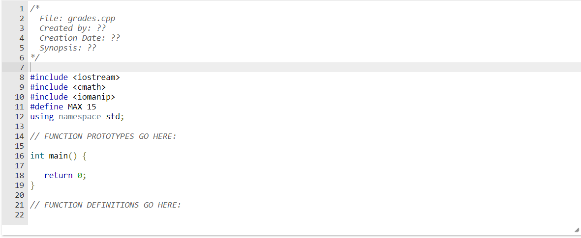 Solved 5TH TIME REPOSTING THIS USE THE GIVEN CODE AT THE | Chegg.com