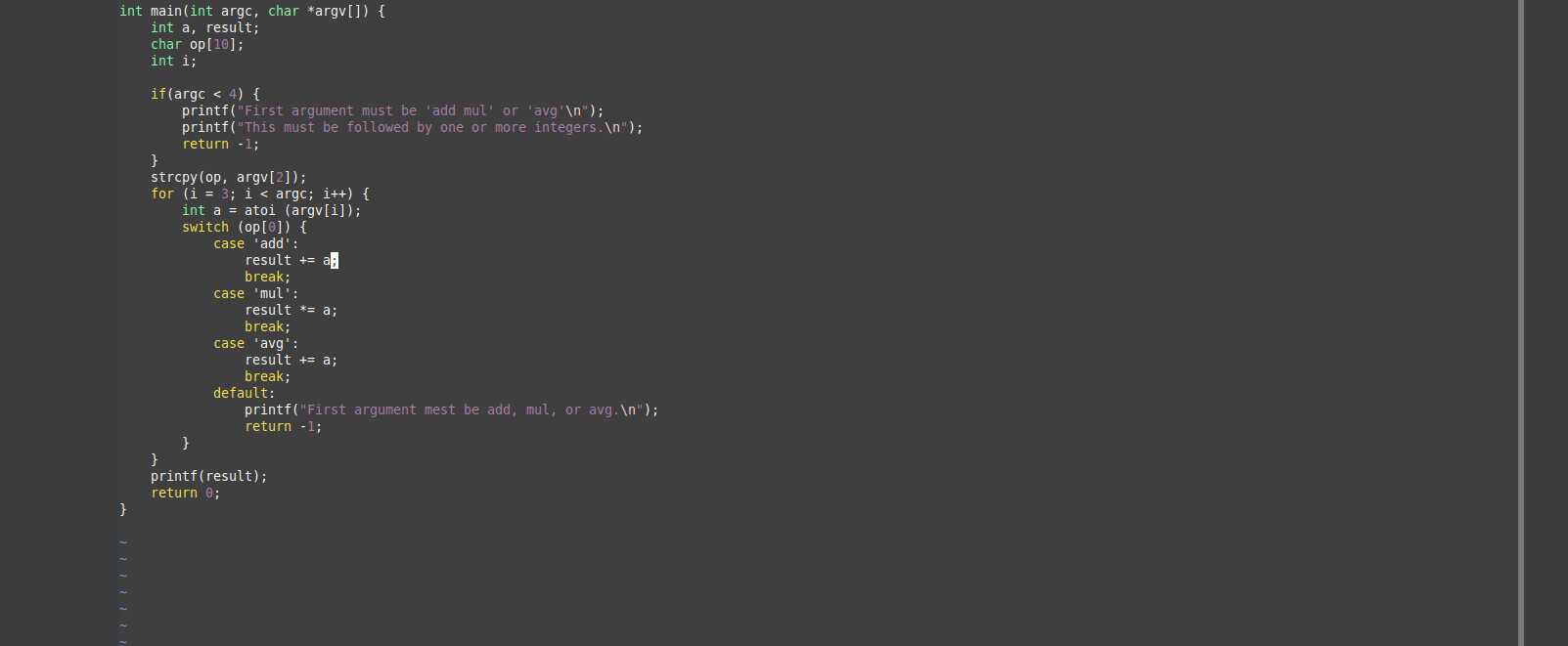Solved Hello. I'm currently writing a program that takes | Chegg.com