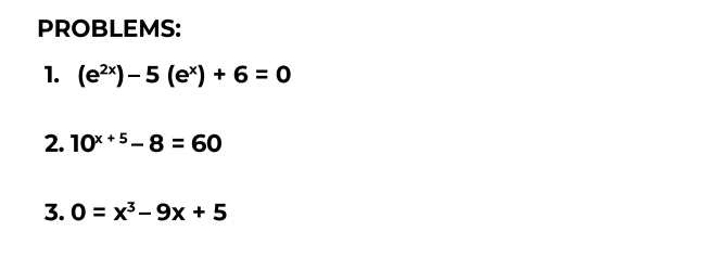 Solved Find the roots of each equation. Use incremental | Chegg.com