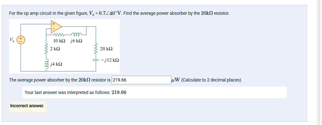 Solved For the op ﻿amp circuit in ﻿the given figure, | Chegg.com