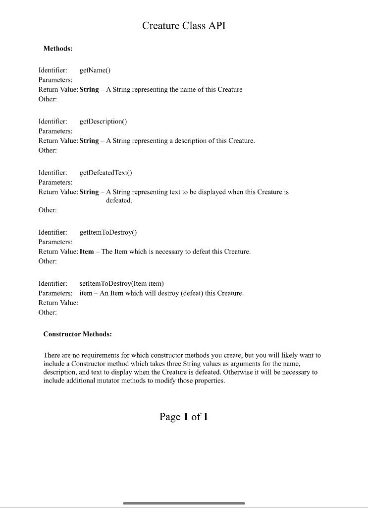 Solved CSCI 160 projo1 Spring 2022 Project Assignment 1 | Chegg.com