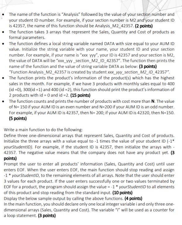 Solved Problem Write a C program to keep records and perform | Chegg.com