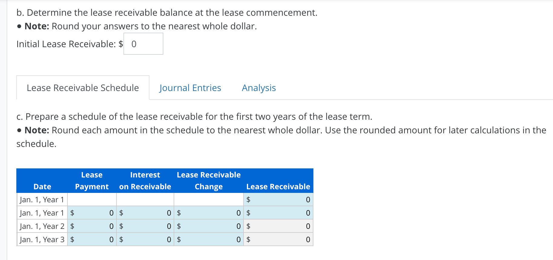 Solved Recording Entries for Sales-Type Lease with | Chegg.com