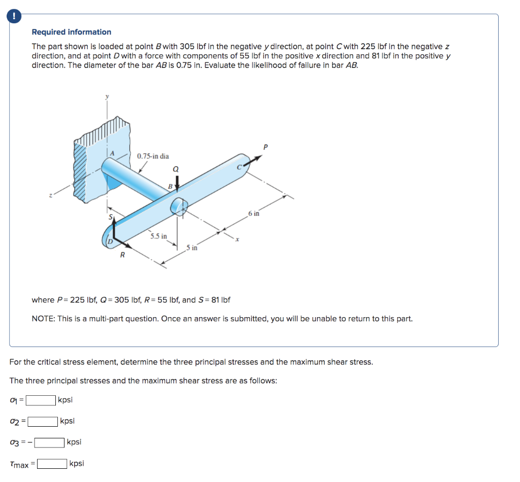 Solved I need the unit of the answer to be KSPI as shown in | Chegg.com