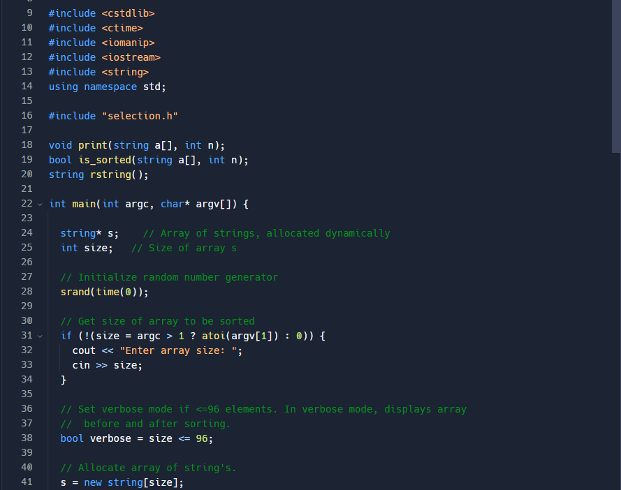Solved Program sorttest4 generates an array of randomized | Chegg.com