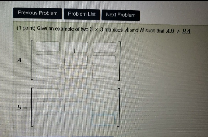 Solved Previous Problem Problem List Next Problem (1 point) | Chegg.com
