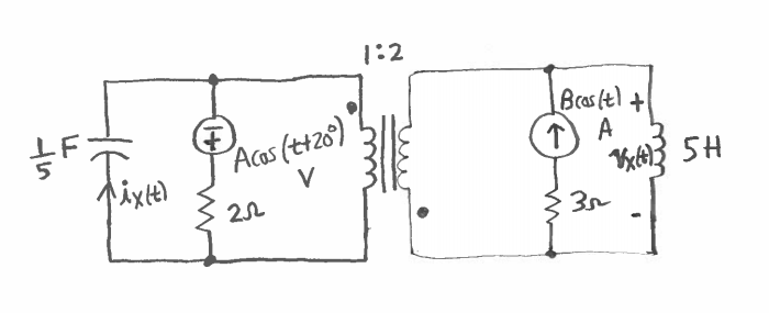 Solved 1:2 Braslt! + F Acos (t+20) 3413 5H V Mixto 212 3r - | Chegg.com