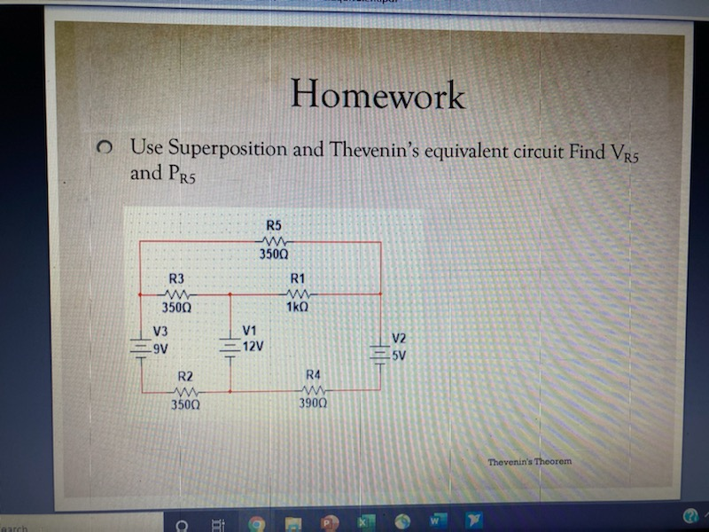 Solved Use superposition and Thevenin's equivalent circuit | Chegg.com
