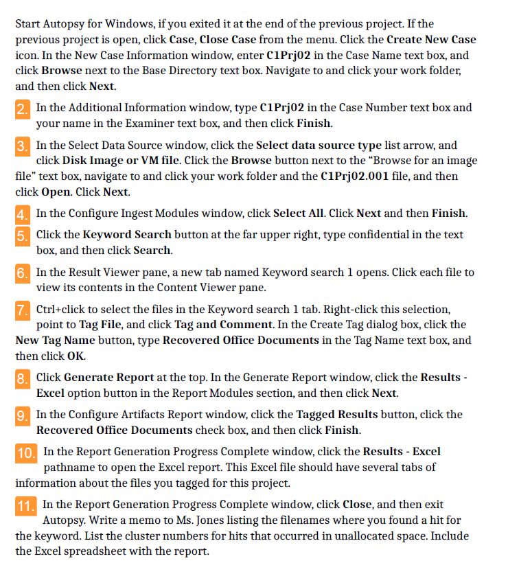 Solved Hands-On Project 1-2. In this project, you work for a | Chegg.com