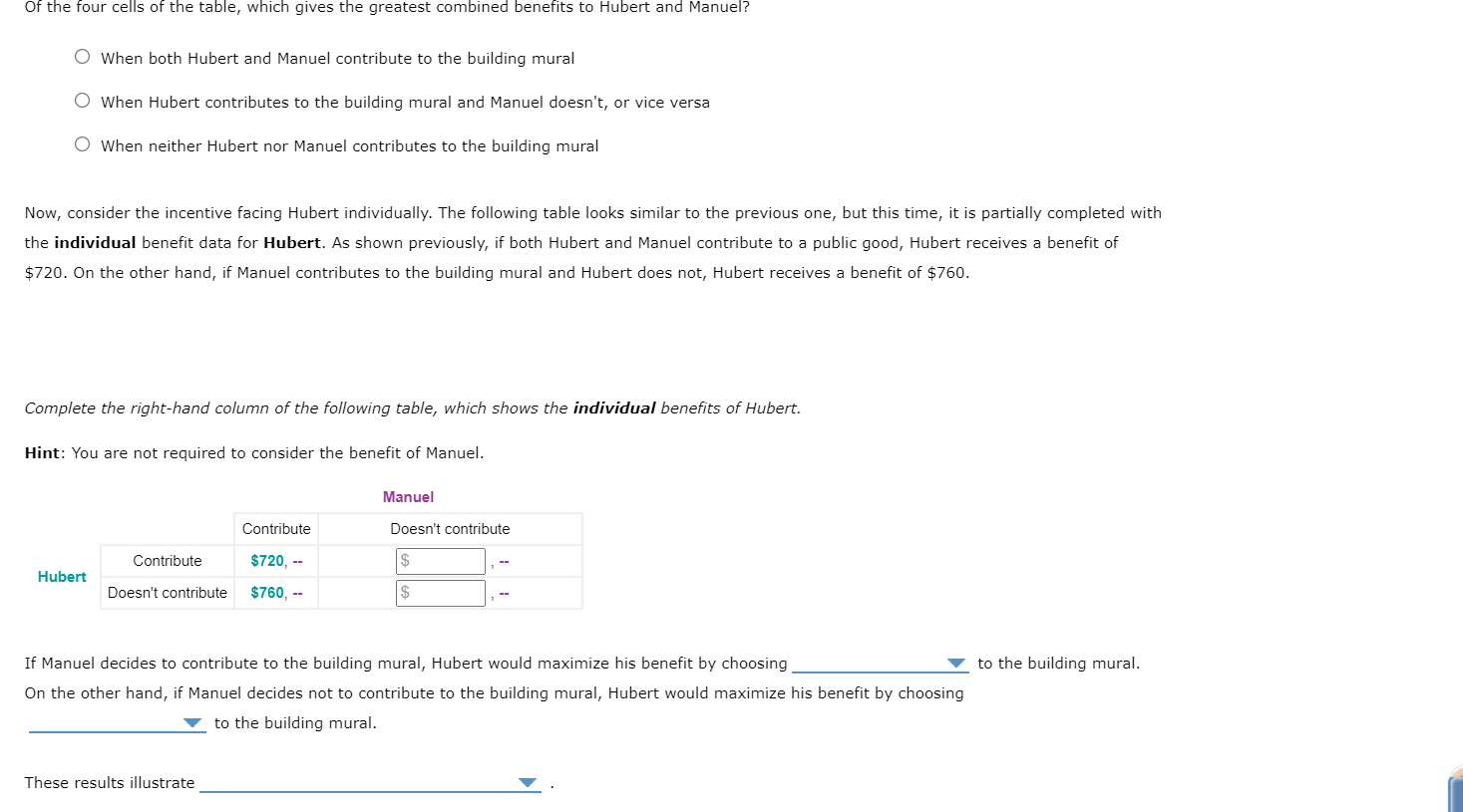 Solved Hubert and Manuel are considering contributing toward | Chegg.com