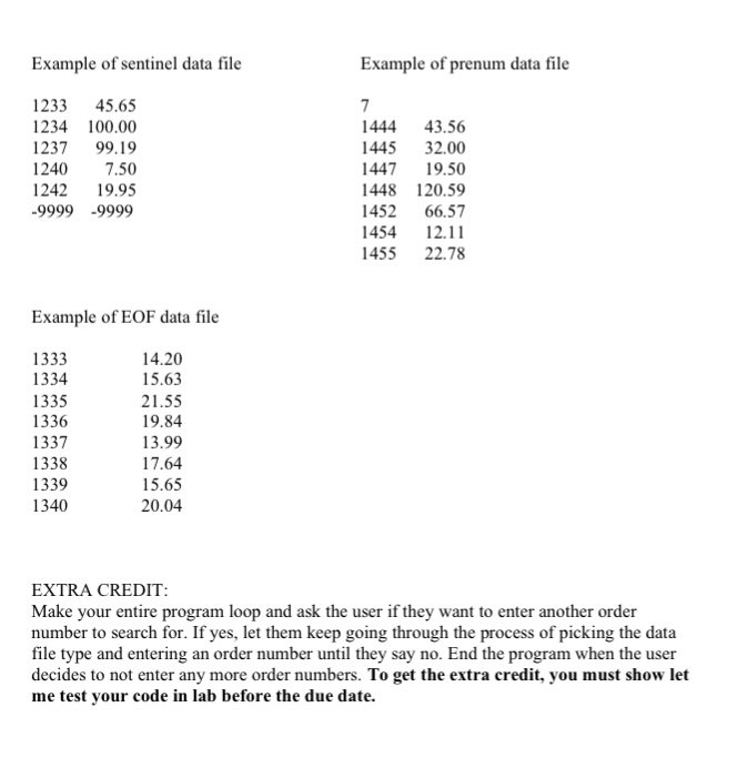 Solved Engr 40 Programming Assignment File Reading Order 