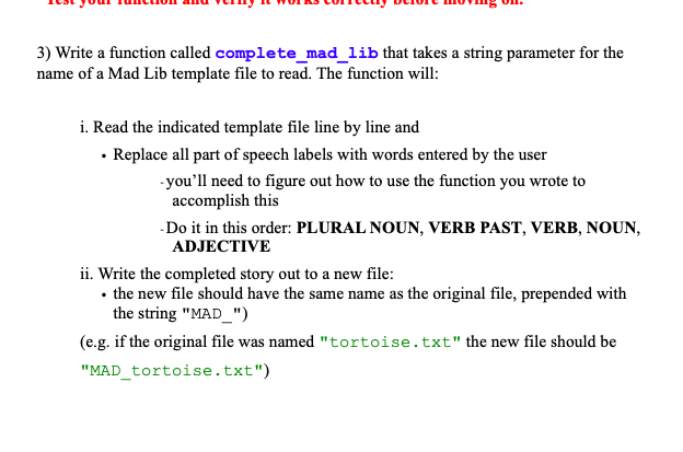I need help with 3 and 4, please String Manipulation, | Chegg.com
