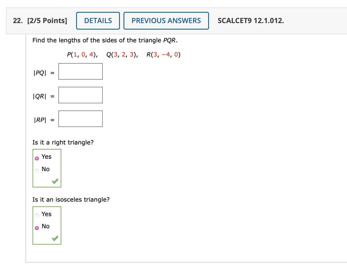 Solved 22. [2/5 Points] DETAILS PREVIOUS ANSWERS SCALCET9 | Chegg.com