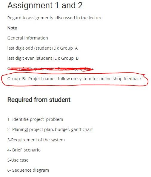 Solved Assignment 1 And 2 Regard To Assignments Discussed In 