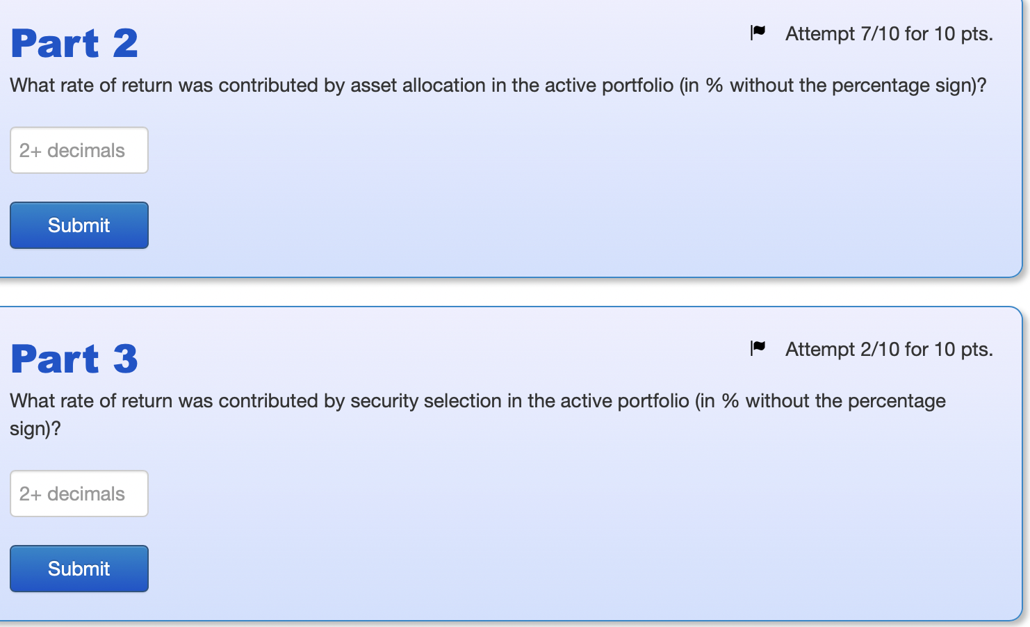 Solved You want to evaluate the performance of an actively | Chegg.com
