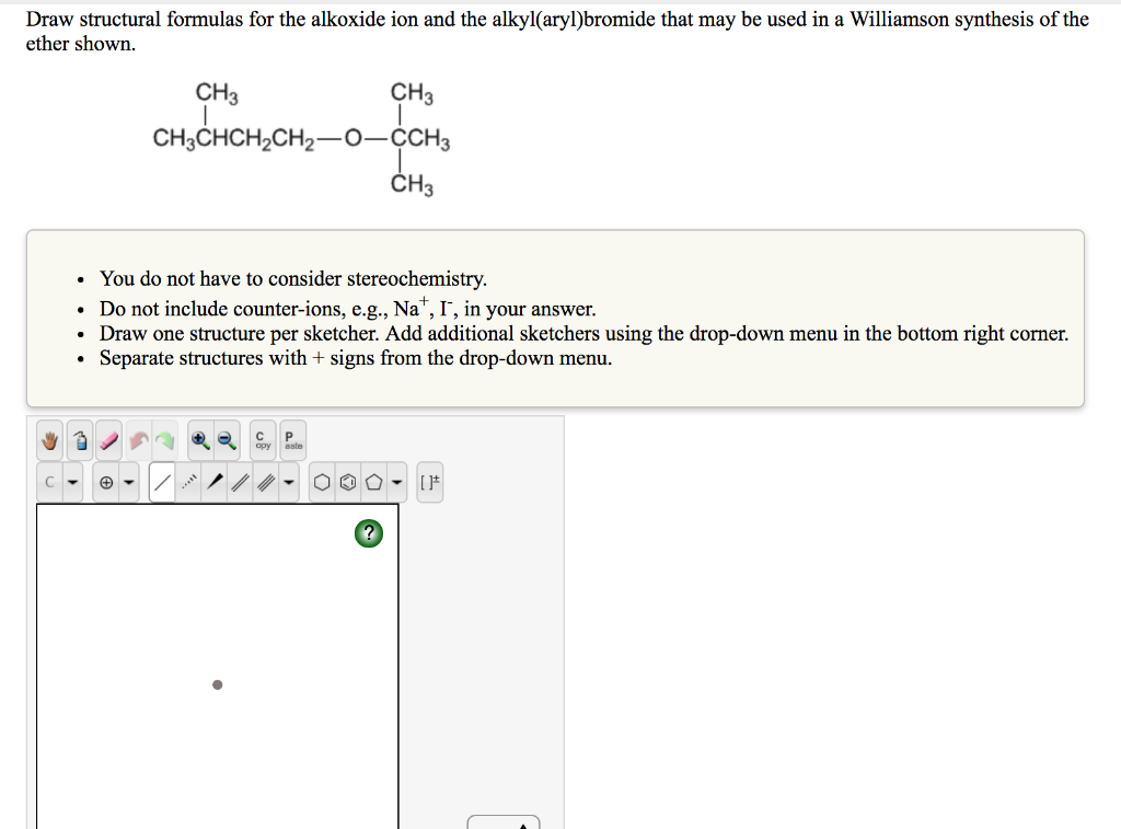Solved Draw structural formulas for the alkoxide ion and the | Chegg.com