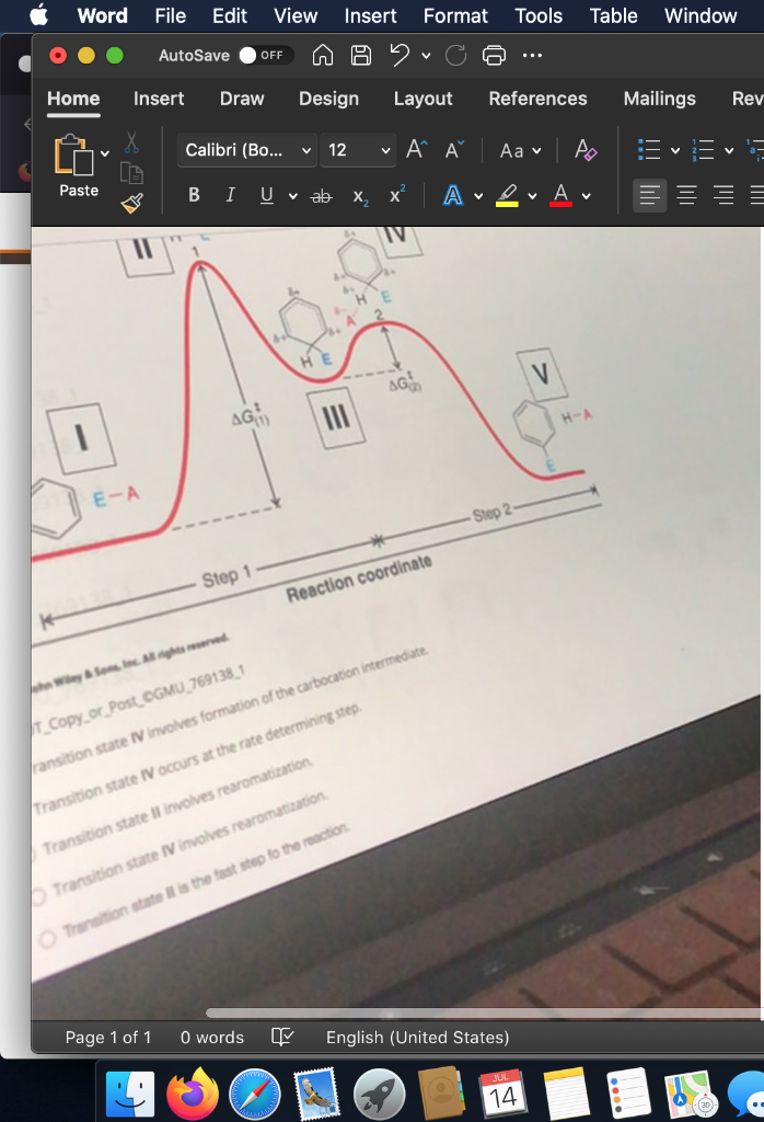 Solved Word File Edit View Insert Format Tools Table Window | Chegg.com