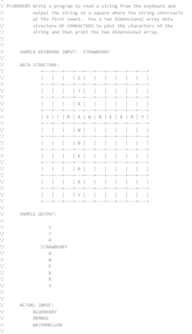 Solved Write a program in java to read a string from the | Chegg.com