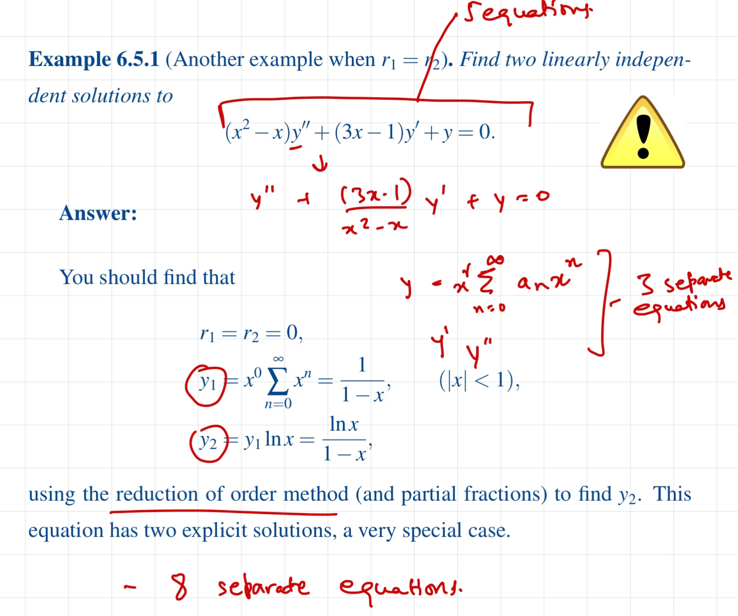 Solved find two linearly independent solutions to equation. | Chegg.com Solved find two linearly independent solutions to equation. | Chegg.com