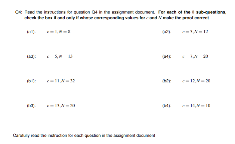 Solved Q4: Read the instructions for question Q4 in the | Chegg.com