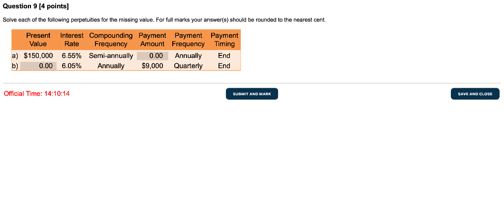 Solved Question 9 [4 points] Solve each of the following | Chegg.com