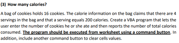 Solved The solution for each of the following problems must | Chegg.com
