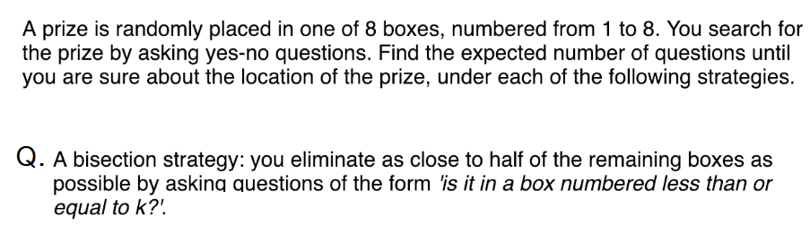 Solved I think the answer is three. Whatever in any box, | Chegg.com