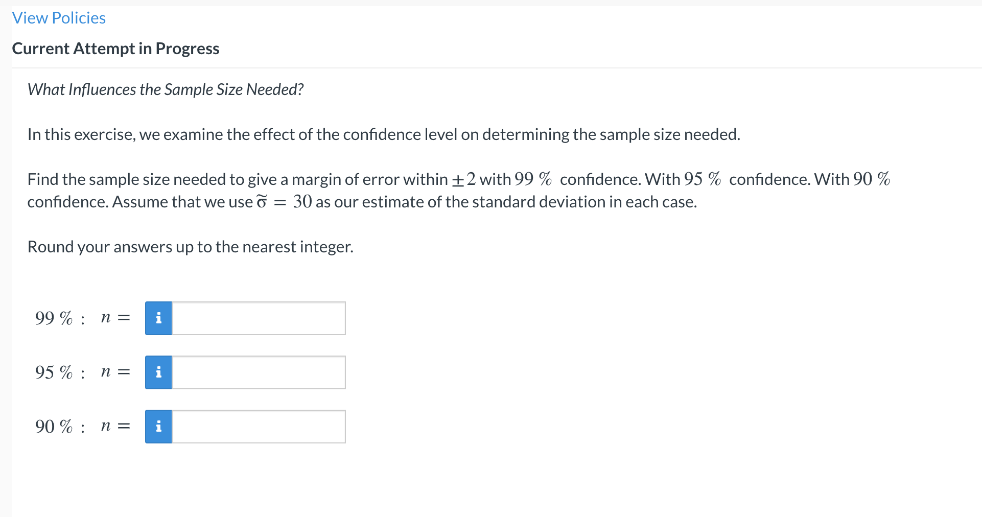 Solved View Policies Current Attempt in Progress What | Chegg.com