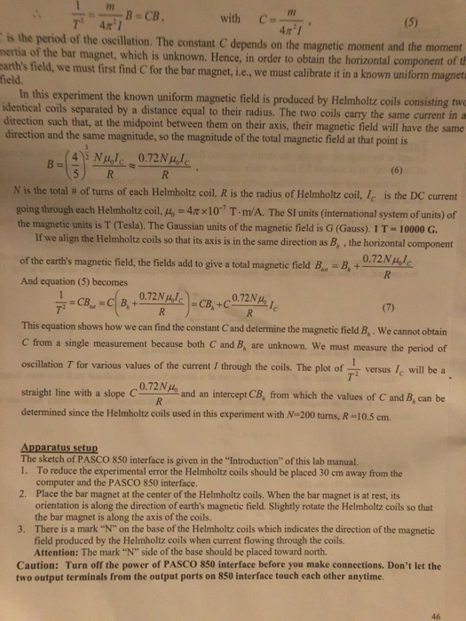 Solved Table 1 Fitting parameters (with units) from the | Chegg.com